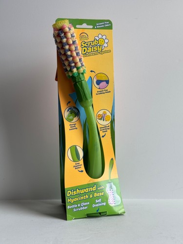 Scrub Daddy Scrub Daisy Hyacinth &Base SET Scratch Free Tumbler ...