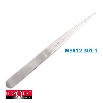 Horotec Strong Tweezers, No. 1 / Stainless Steel / L120 MM, MSA12.301-1 ...