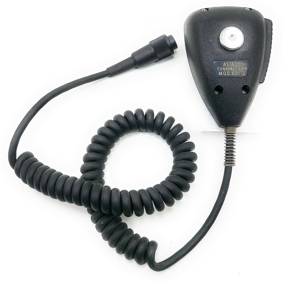 Astatic 631L Anti-bruits Dynamique Palmheld Microphone Noir | eBay