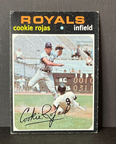 1971 TOPPS # 118 COOKIE ROJAS KANSAS CITY ROYALS | eBay
