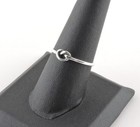 Sterling Silver Knot Ring | eBay