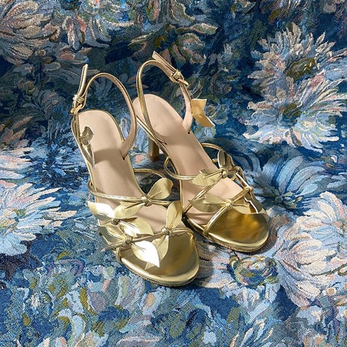 Retro Roman Style Womens Sandals Open Toe Slingbacks High Stilettos ...