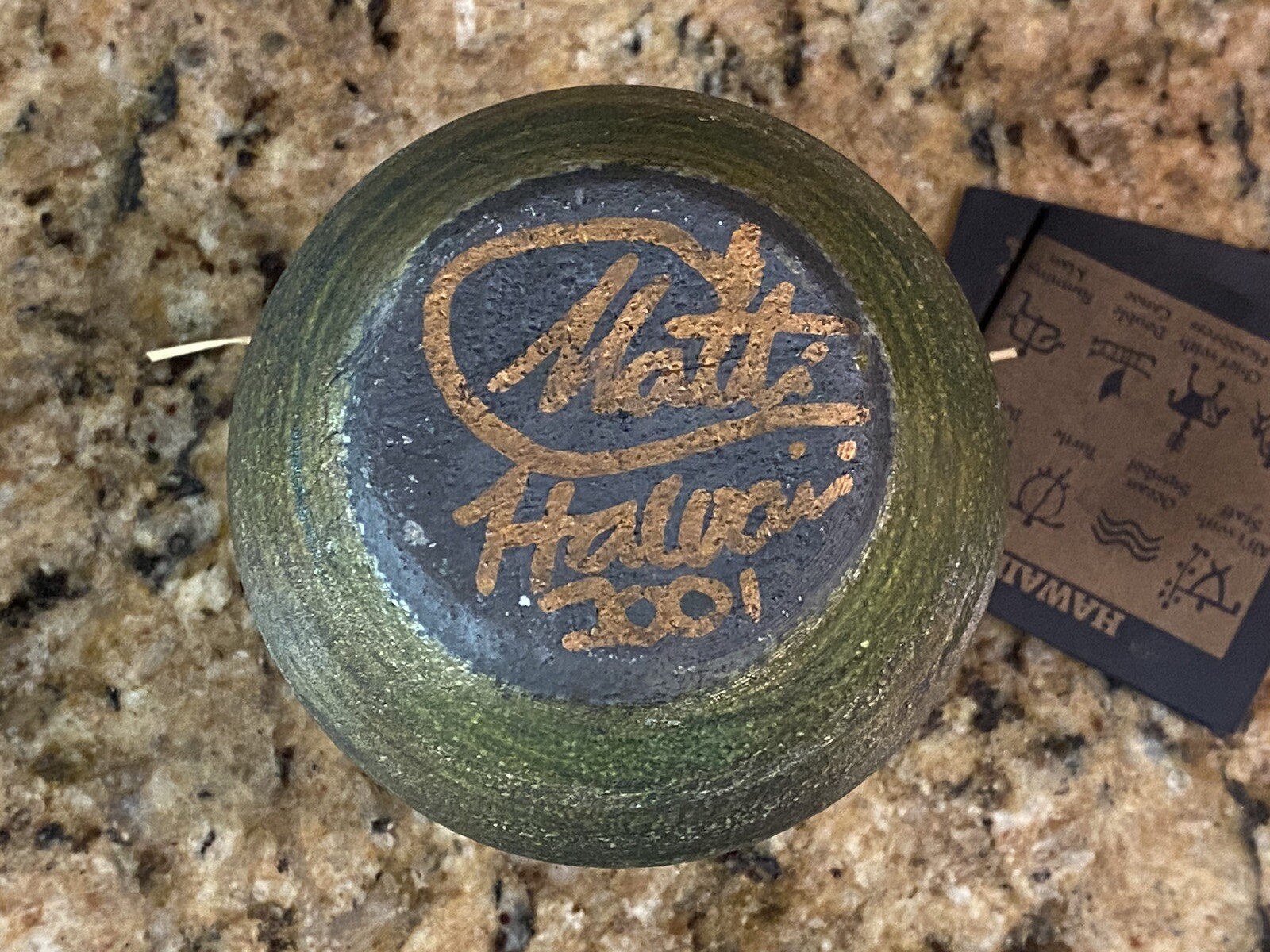 Raku Petroglyph Hawaiian Volcano Art Pottery Vase Christopher Matti ...