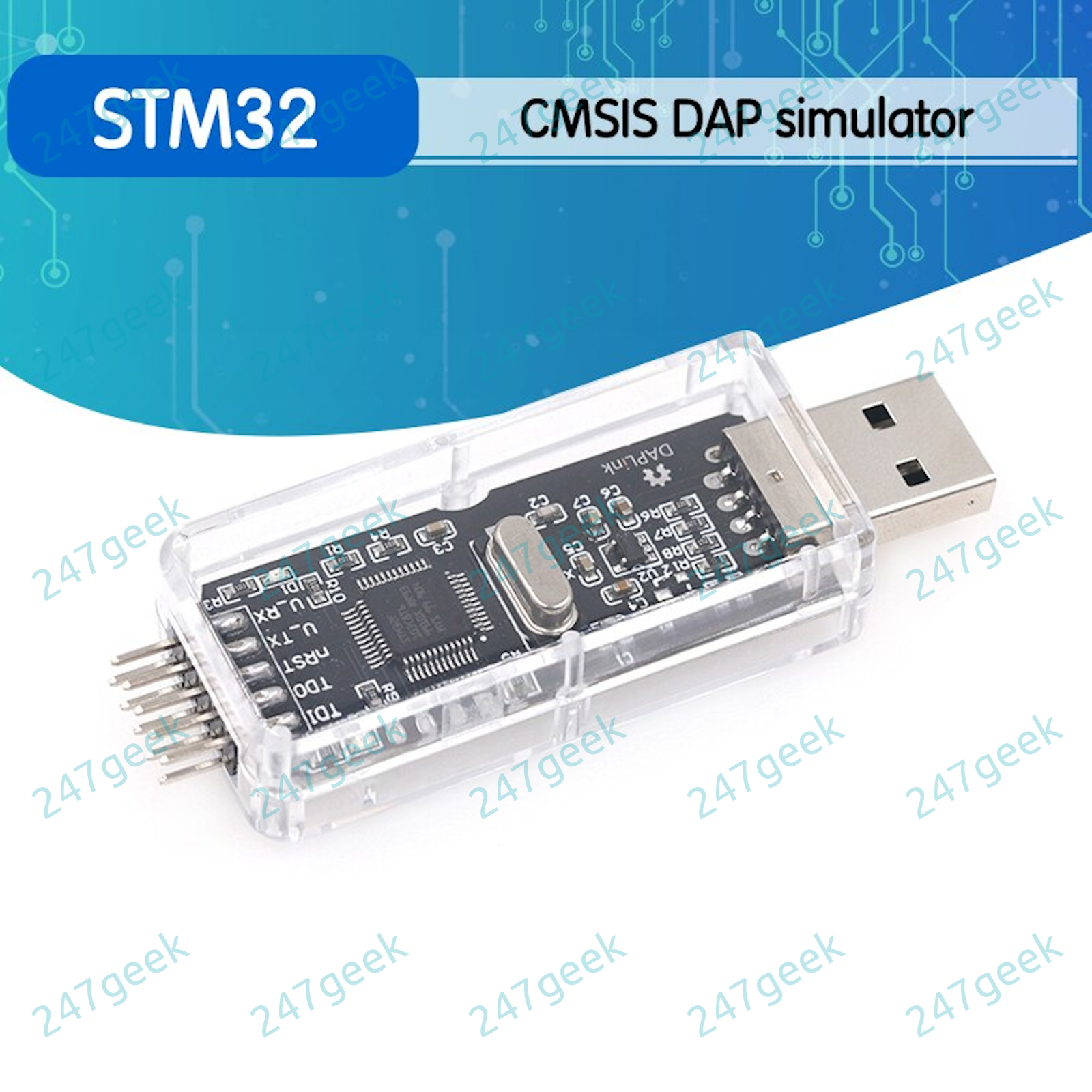 🇬🇧 OpenOCD CMSIS-DAP DAPLink ARM nRF programmer JTAG SWD Debug Probe ...