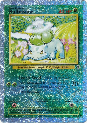 Bulbasaur - 68/110 - Pokemon Legendary Collection Reverse Holo Rare ...