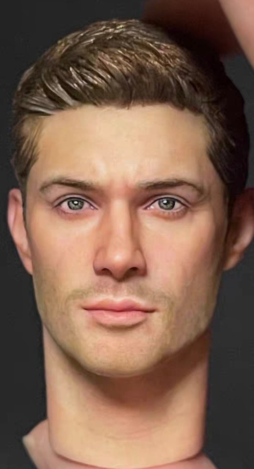 Rare Paccman Studio Super Natural Dean 1/6 Head Sculpt Limited Edition ...