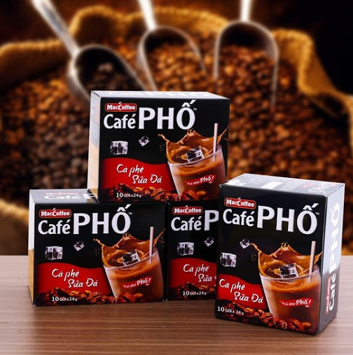 10 Box MacCoffee Cafe Pho Instant Iced Milk Coffee, 10 Sachets x 24g | eBay