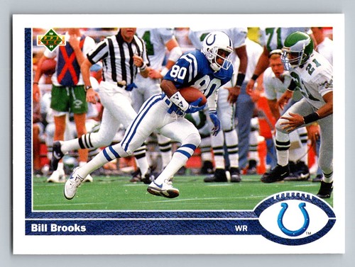1991 Upper Deck #159 Bill Brooks Indianapolis Colts | eBay