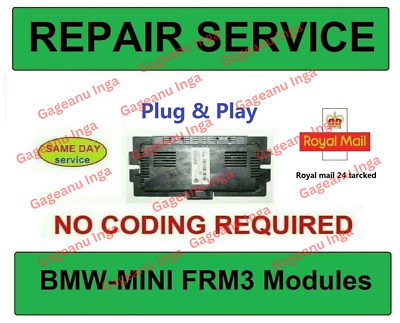 FRM3 REPAIR SERVICE BMW E series & MINI Cooper R56 Footwell Module ...