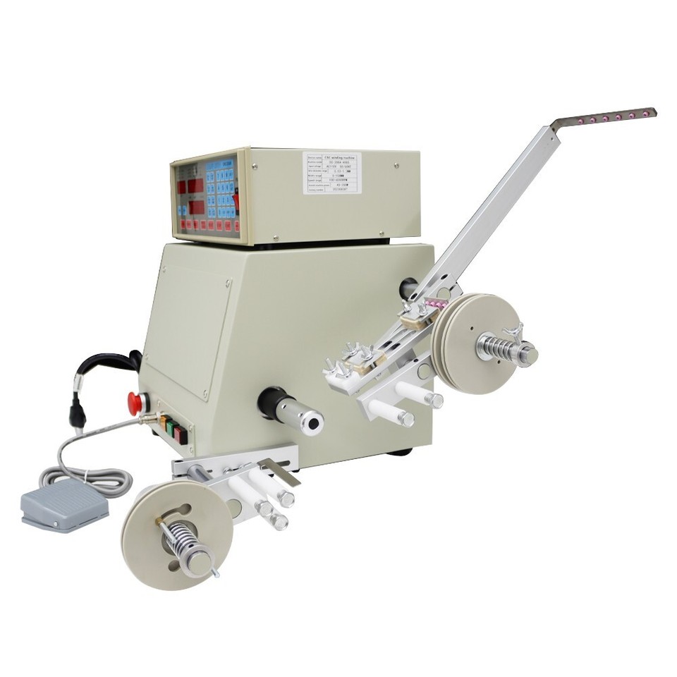 110V CNC Automatic Coil Winding Machine 400W Micro-Computer Controlled ...