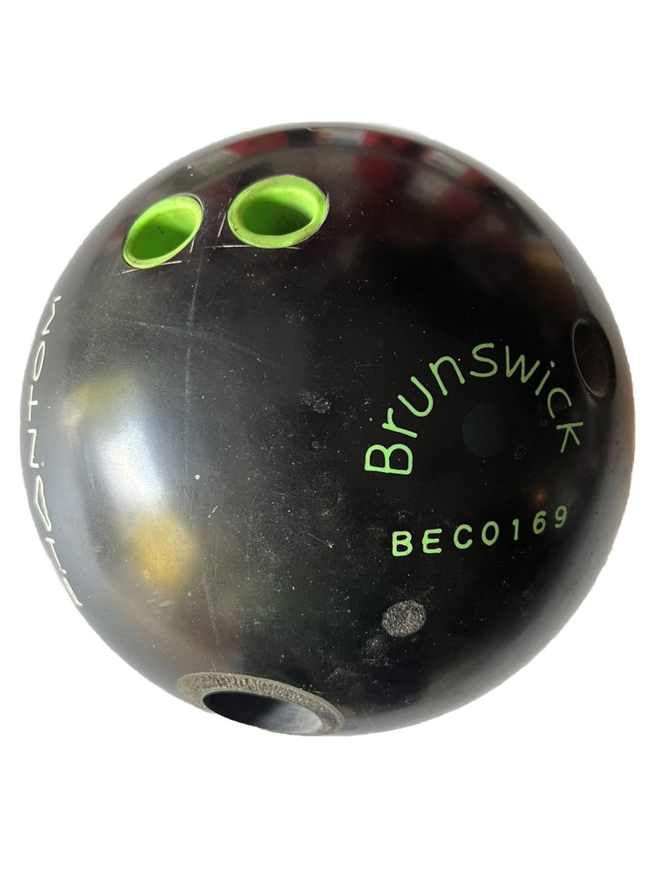 15 lb OG Urethane Brunswick Phantom bowling ball used. Less than 12 Games On It. | eBay