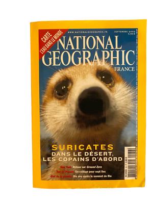 REVUE NATIONAL GEOGRAPHIC FRANCE LIVRE MAGAZINE GÉOGRAPHIQUE | eBay
