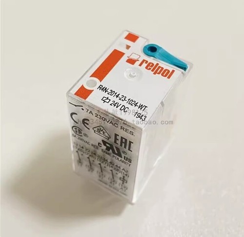 1PCS NEW FIT FOR R4N-2014-23-104-WT RELPOL electromagnetic relay 6A ...