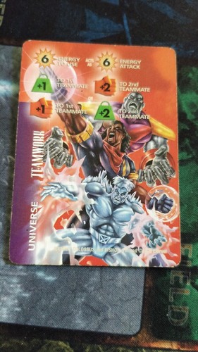 Overpower CCG: Universe: Teamwork-Energy 6E FS +1+2 Iceman, Colossus ...