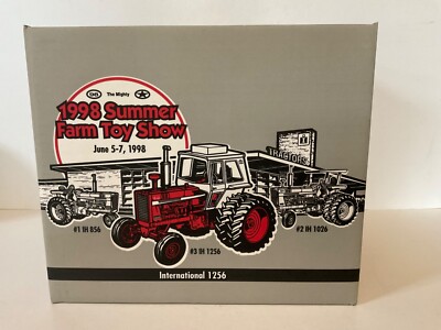 International IH Farmall 1256 Farm Tractor 1/16th Scale Ertl 1998 SFTS ...