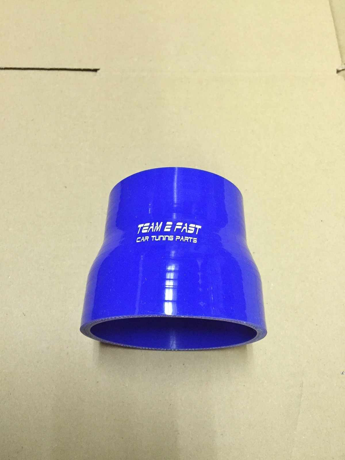 Silikonschlauch Reduzierung 76 - 102 mm 3" to 4" Gewebe Schlauch Blau ...