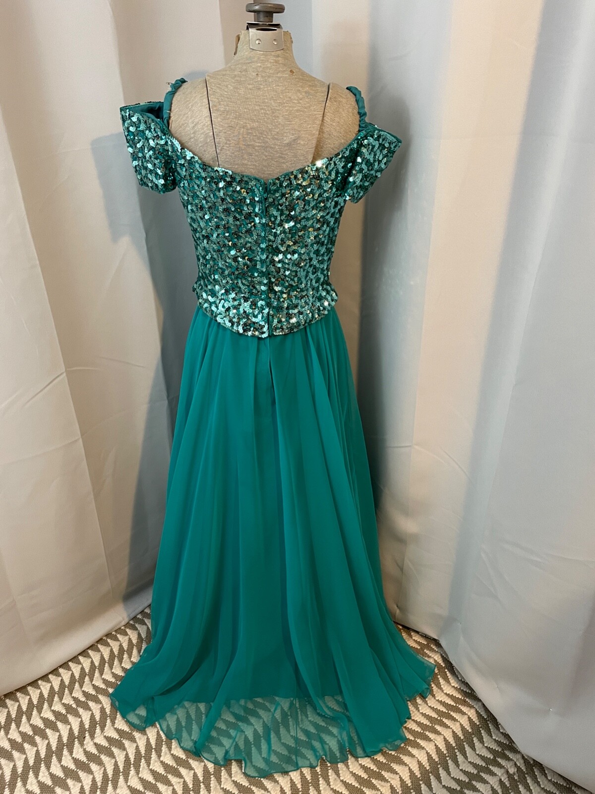 80s Princess Ariel Little Mermaid style Formal Gown P… - Gem