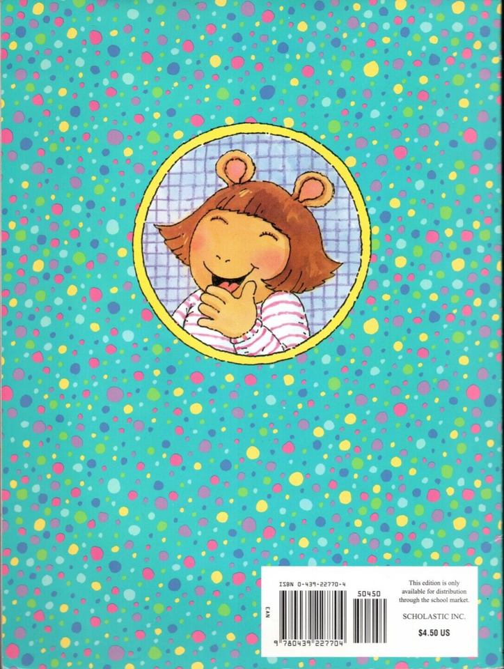 Scholastic ARTHUR'S UNDERWARE Marc Brown An Arthur Adventure From PBS ...