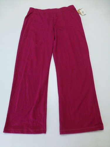 Vintage Cotton Pants Womens Size XL Pink Renaissance Sweat Pants Casual ...