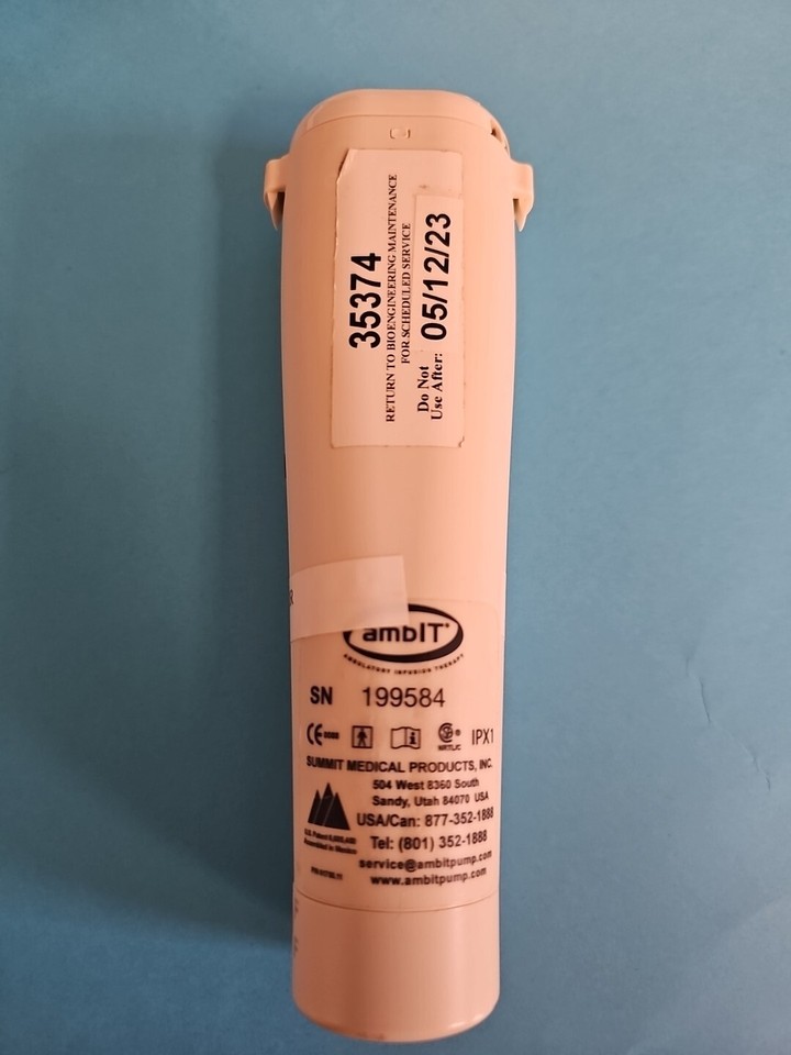 ambIT PCA Patient Controlled Analgesia Electronic Ambulatory Infusion Pump | eBay