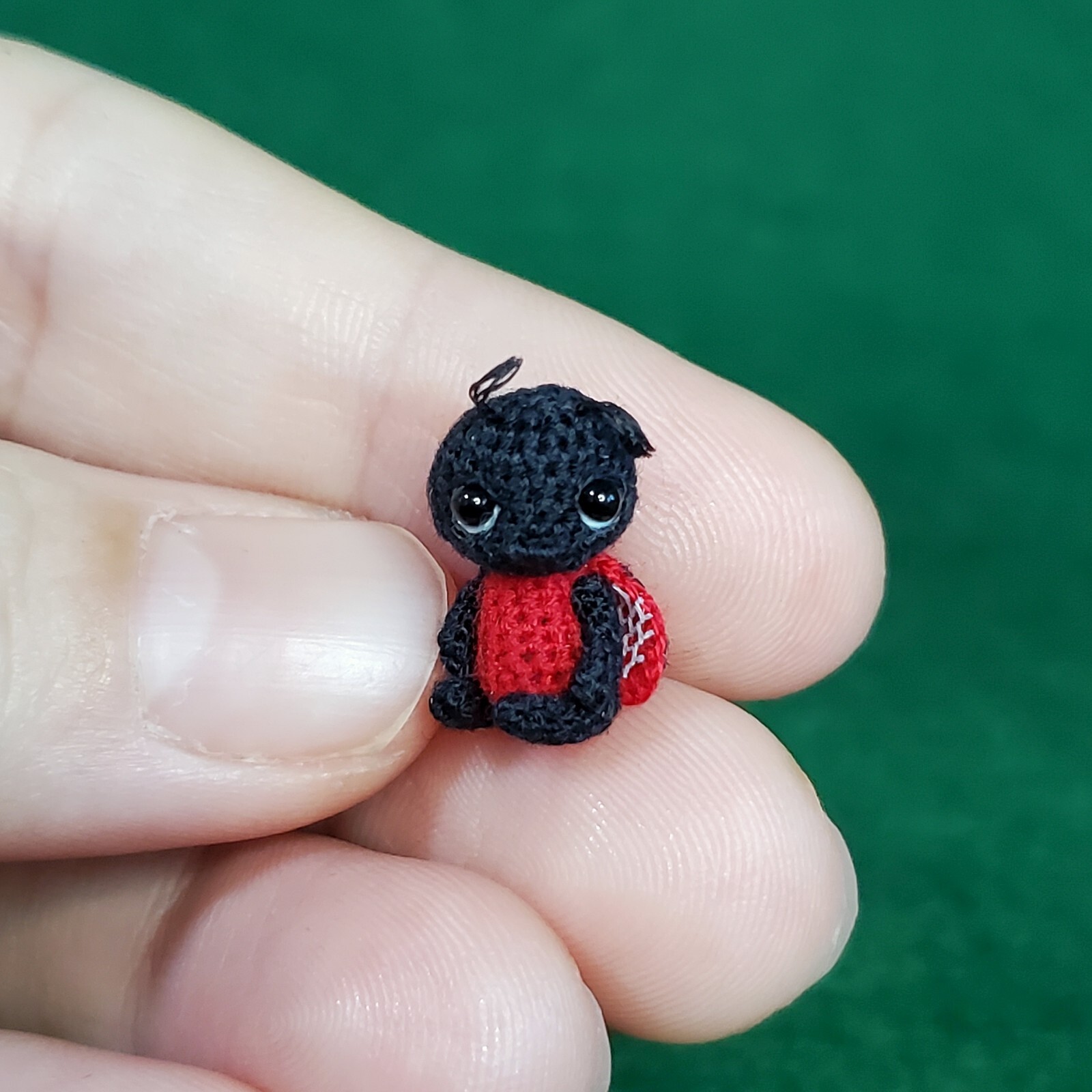 Custom extremely micro Ladybug. Dollhouse miniature. Doll pet ...