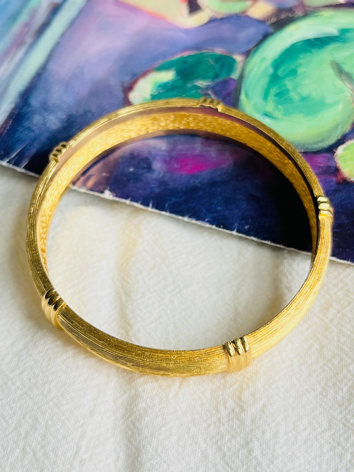 Christian Dior Vintage 1980s Textured Modernist Class… - Gem