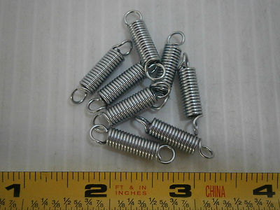 Associated Spring E0240-037-1000-M Extension Spring 1.5" long lot of 8 ...