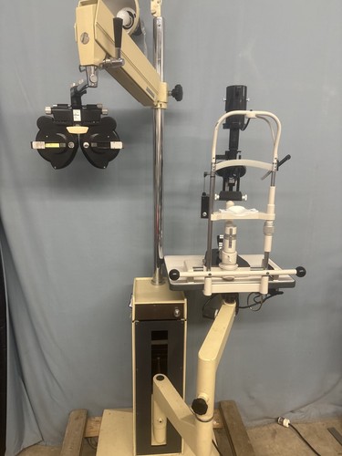 Topcon Lane Package (Stand, AO 11635 Phoropter, SL-3E Slit lamp ...