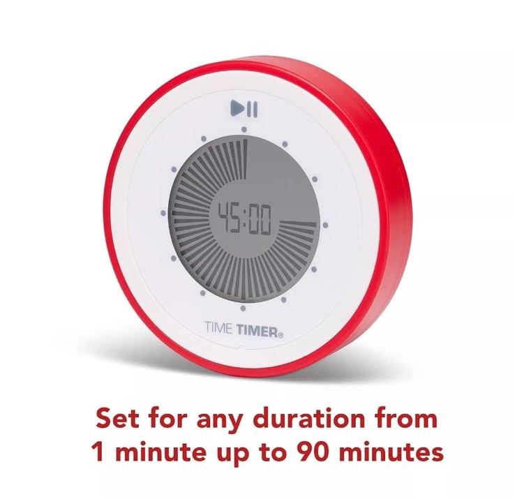 Time Timer TWIST 90-Minute Visual Timer Digital Countdown Clock NIB | eBay