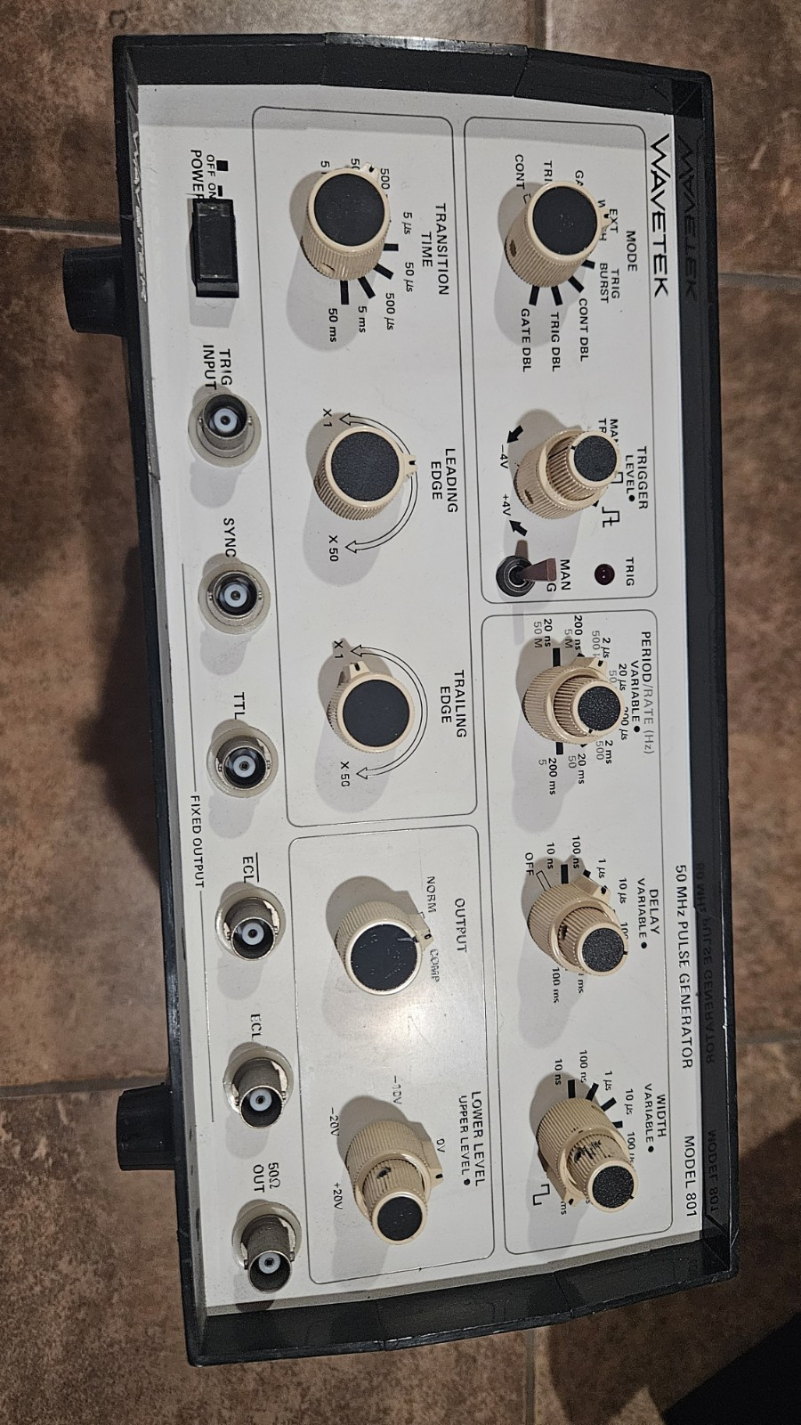 日本代購代標第一品牌【樂淘letao】－WAVETEK 801 50 MHz Pulse Generator 20 V / 48 - 66 ...