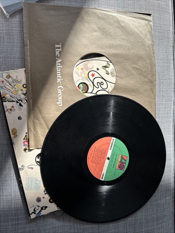 Vintage Led Zeppelin III Vinyl W/Working Wheel | eBay