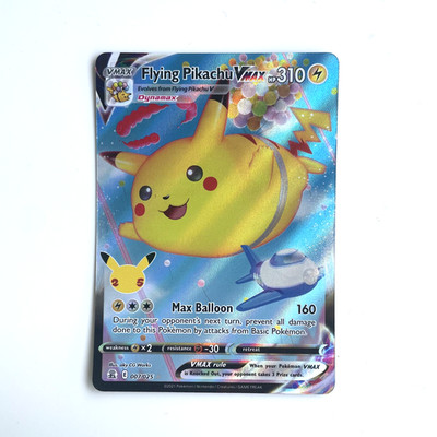 Flying Pikachu VMAX 007/025 Celebrations Pokemon Card NM | eBay Australia
