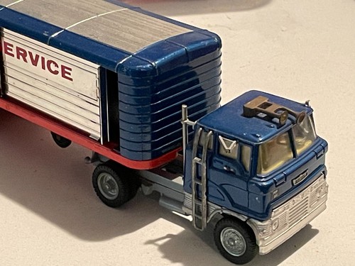 VINTAGE CORGI MAJOR TOYS FORD ARTICULATED TRAILER 1137 IN EXCELLENT ...