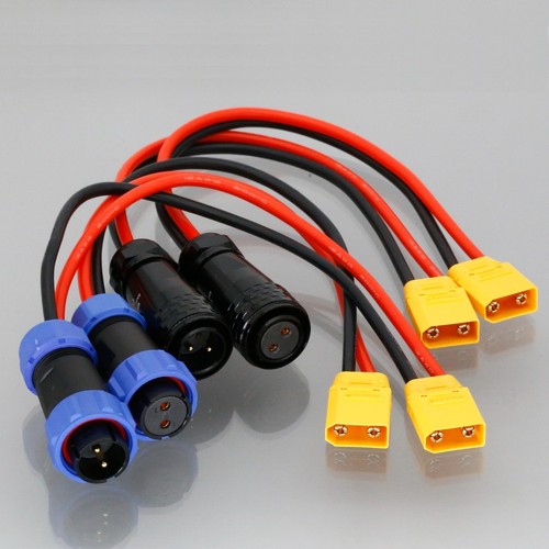 SA20 or SP21 2Pin Aviation Plug to XT90 Male Wires For BLUETTI Power ...