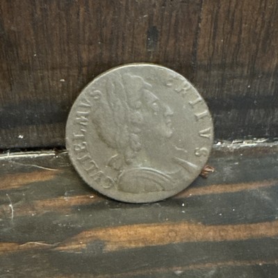 England Half Penny William III - Circa 1696 - FR (Fair) condition | eBay