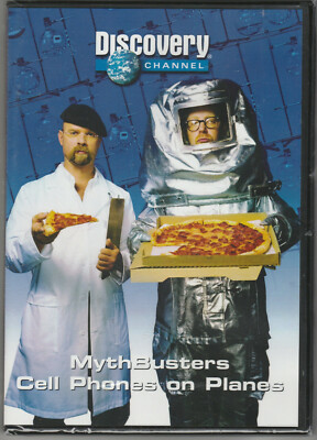 Mythbusters Cell Phones On Planes dvd disc Discovery TV show 749010 ...