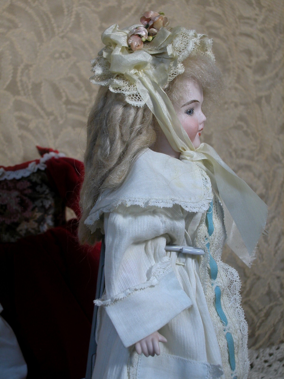 Rare Antique French Doll Charles Marcoux doll Open Closed Mouth Molded ...