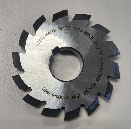 Involute Spline Cutter 5 Module 30°PA #5 | eBay