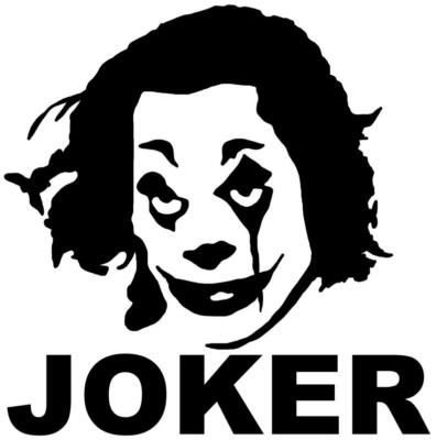Vinyl Decal- Joker DC Batman (Pick Size & Color) Car Truck Fits Sticker ...