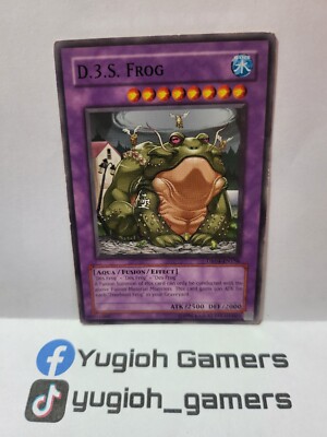 Yu-Gi-Oh D 3 S Frog DR04 Common Played | eBay