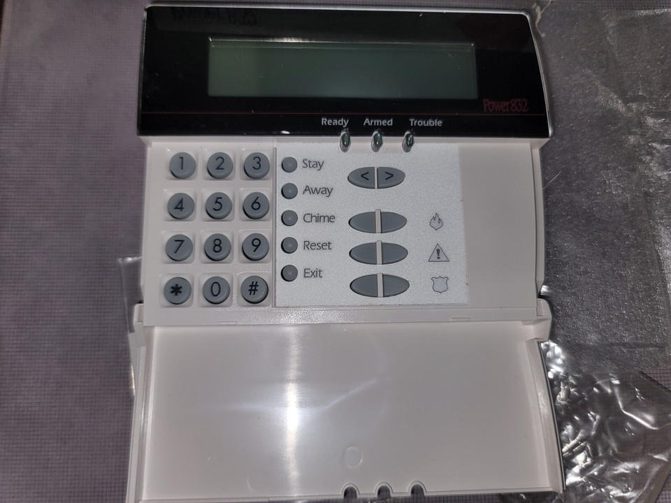 DSC LCD5500 Full-Message Keypad for Power Series 432 632, 832 & 864 ...