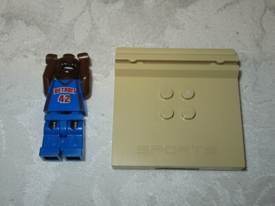Lego NBA Basketball Set 3565 Detroit Pistons Jerry Stackhouse Minifig ...