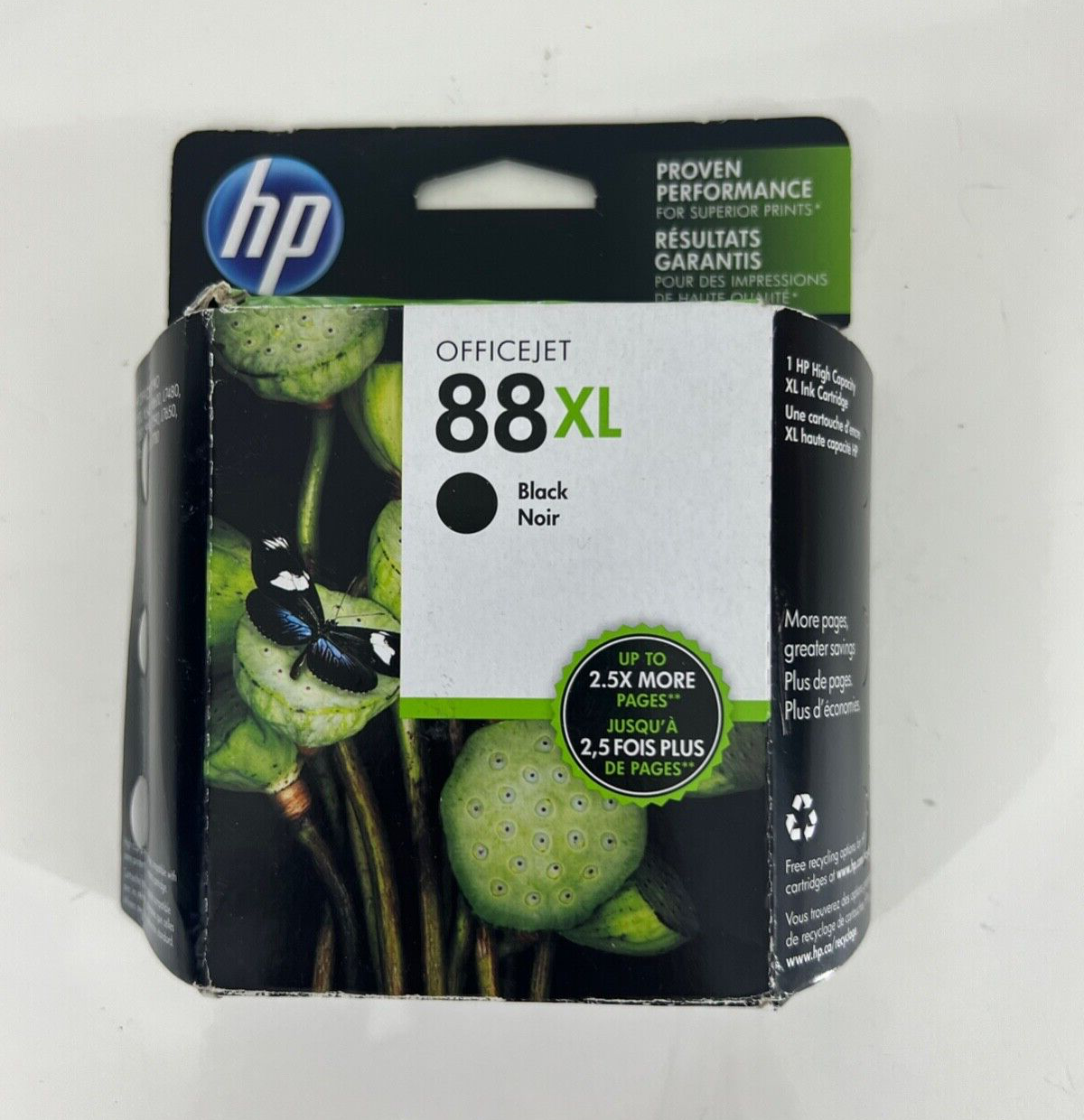 HP 88XL High Capacity Black Ink Cartridge Genuine OEM C9396AN - Exp ...