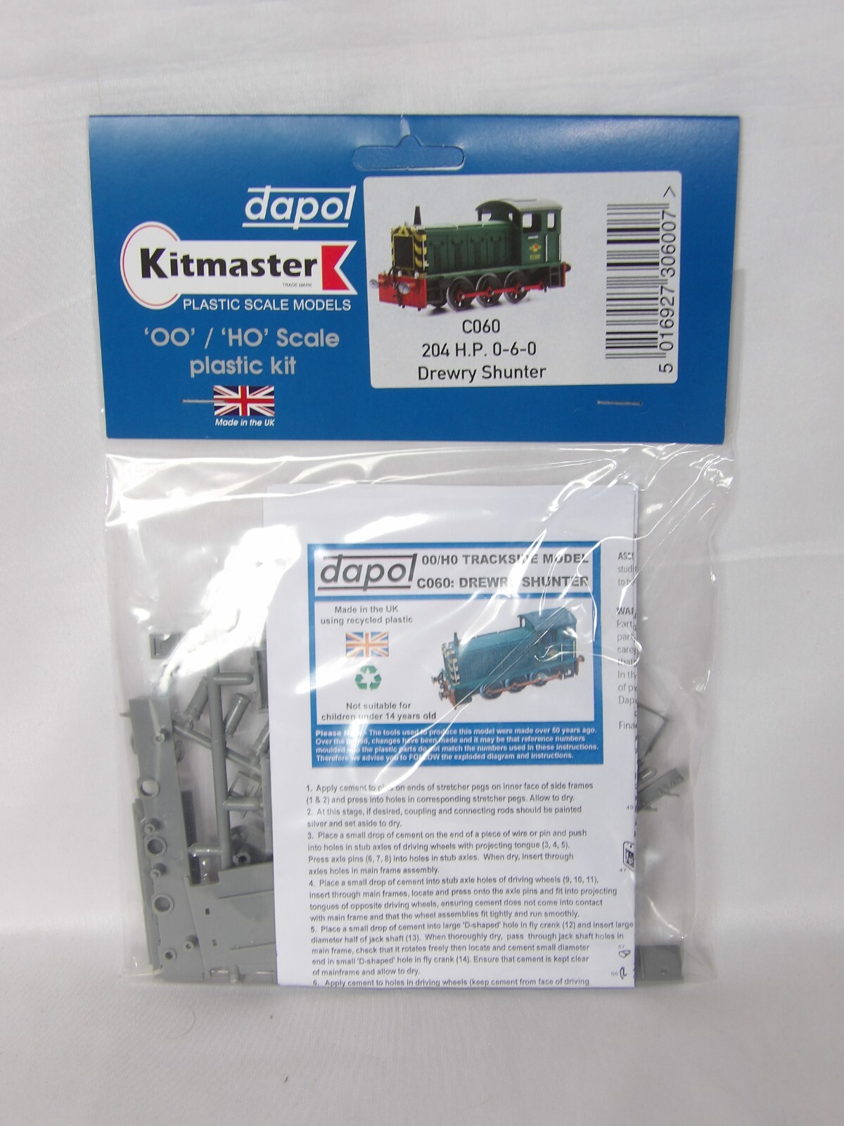 Dapol Kitmaster "OO/HO" 204 H.P. 0-6-0 Drewry Shunter Locomotive C060 ...
