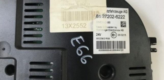 MAN TGA TGX Instrument Cluster Panel 81272026222 81.27202-6222 | eBay