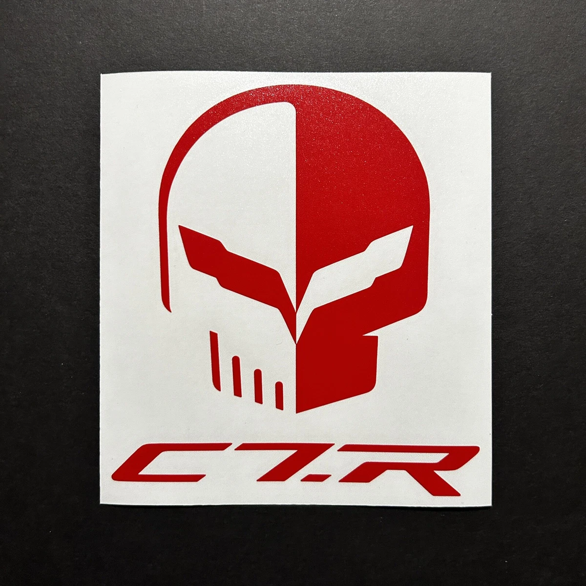 Corvette Racing Skull