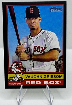 Vaughn Grissom 2025 Topps Heritage Black Border SP #331 *Print Run 50 ...
