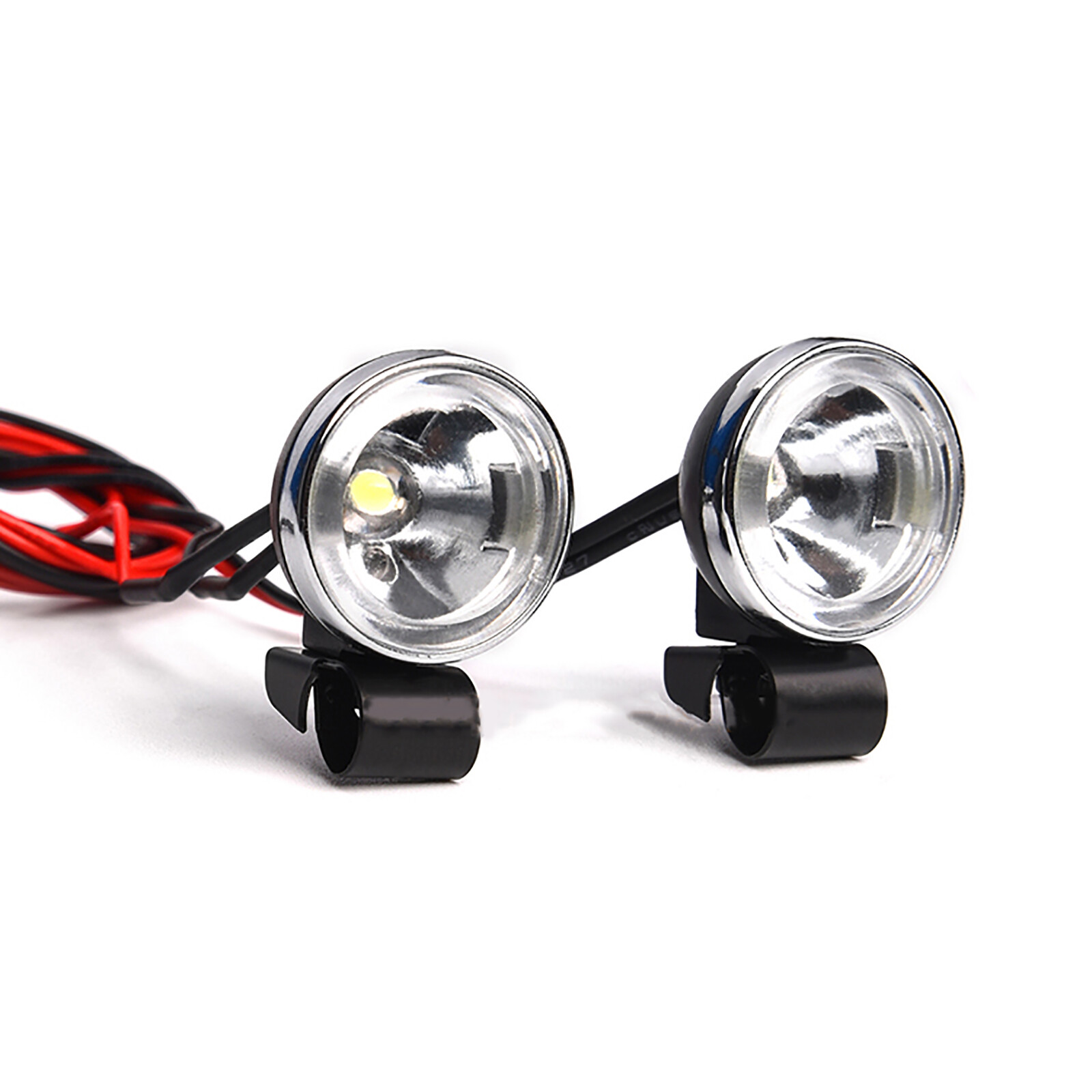RC Car Headlight LED Round Lights for 1/8 1/10 RC TRX4 SCX10 #G157H RC Model Car | eBay