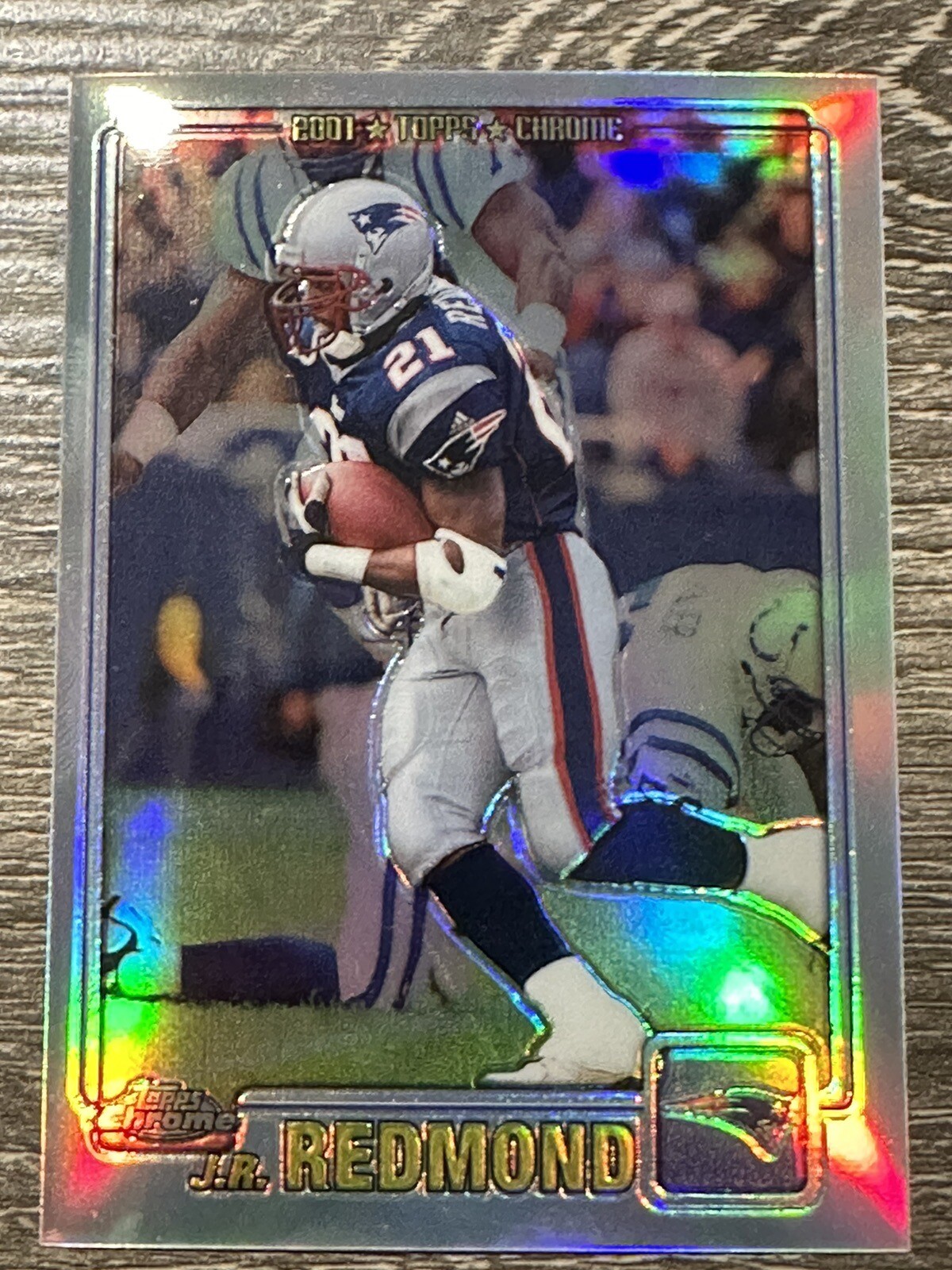 2001 Topps Chrome Refractor 25/999 JR Redmond #7 SP | eBay