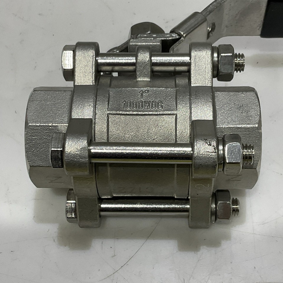 SVF FLOW CONTROLS 1000WG 3PC BALL VALVE 1" 1000#WOG CF8M C2H | eBay